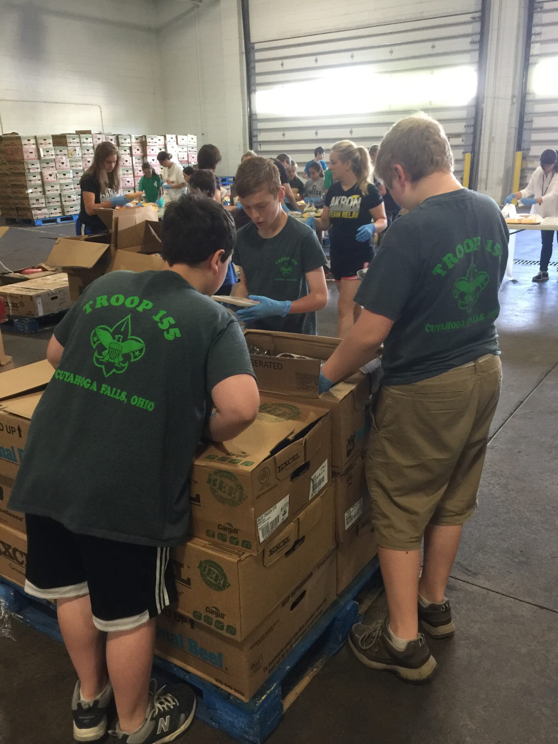 Food Bank Service Hours – Scout Troop 155